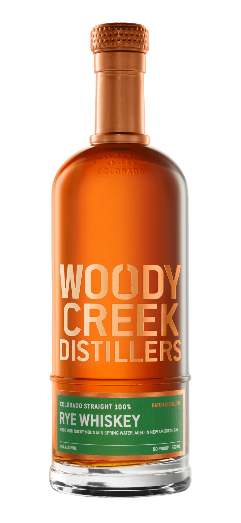 Rye Whiskey - Woody Creek Distillers
