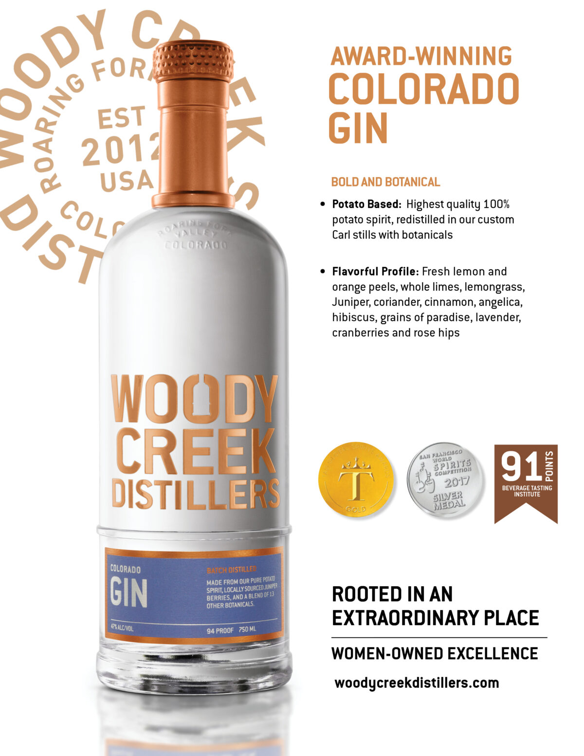 For The Press - Woody Creek Distillers