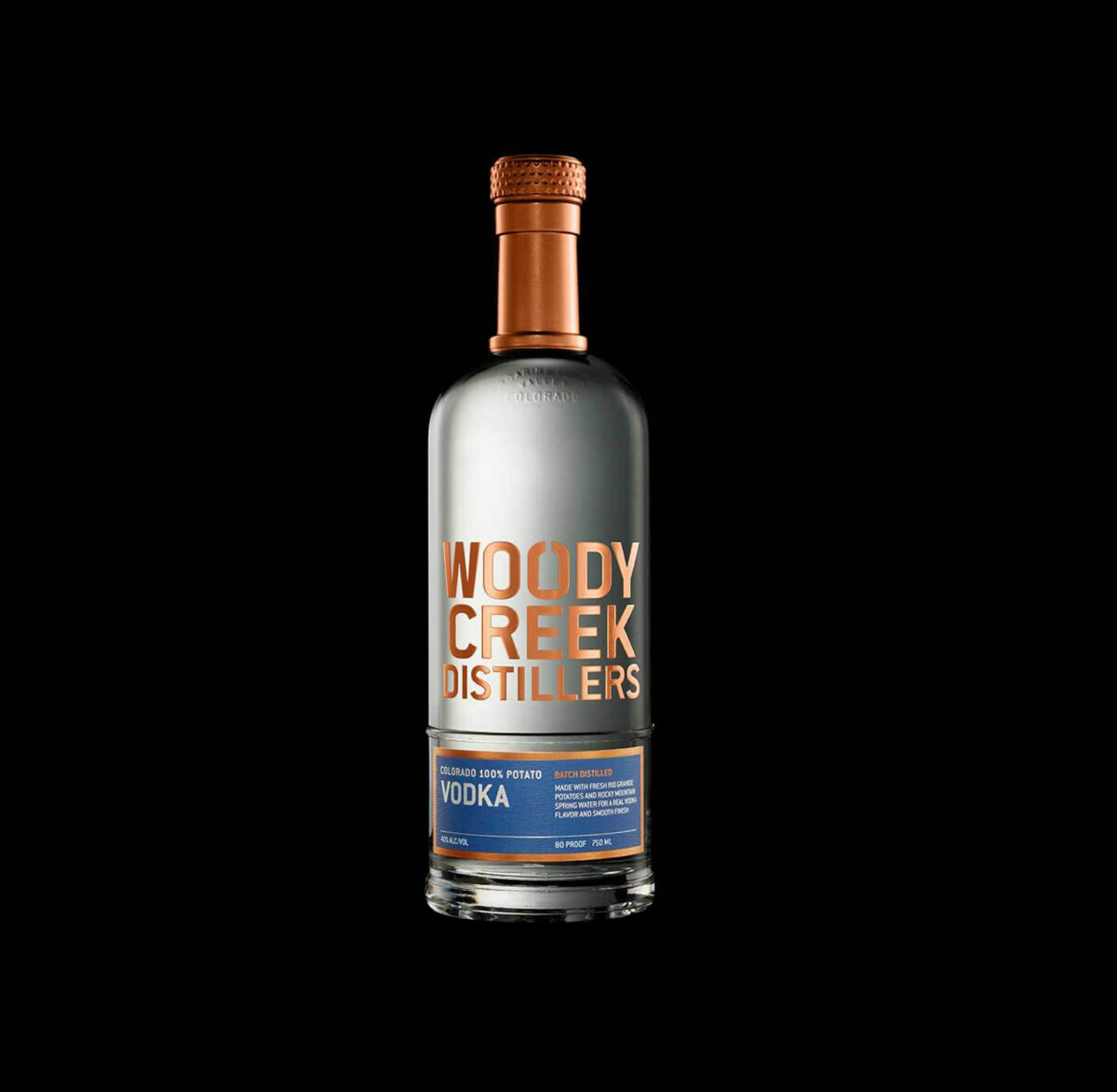 Premium Colorado Potato Vodka | Woody Creek Distillers